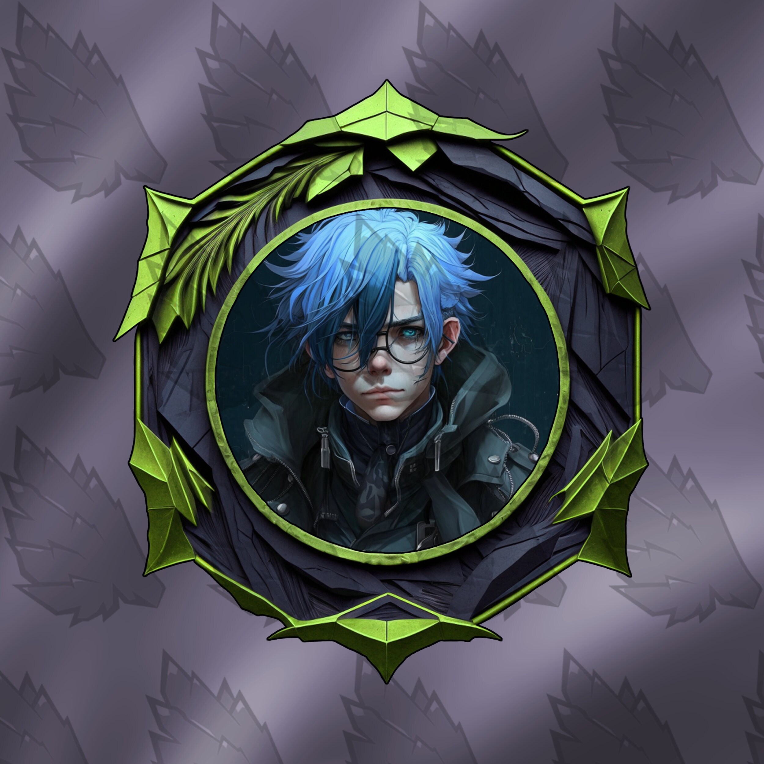 DND Profile Token Frame, 10 Colors. Sci-fi, Rocky, Armor, for Roll20 ...