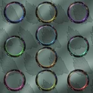 Frame Bundle - DND / Pathfinder / Token Frame / Token Border / Foundry ...