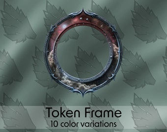 VTT Token Frames/token Border Celestial Navigator's Wheel - Etsy