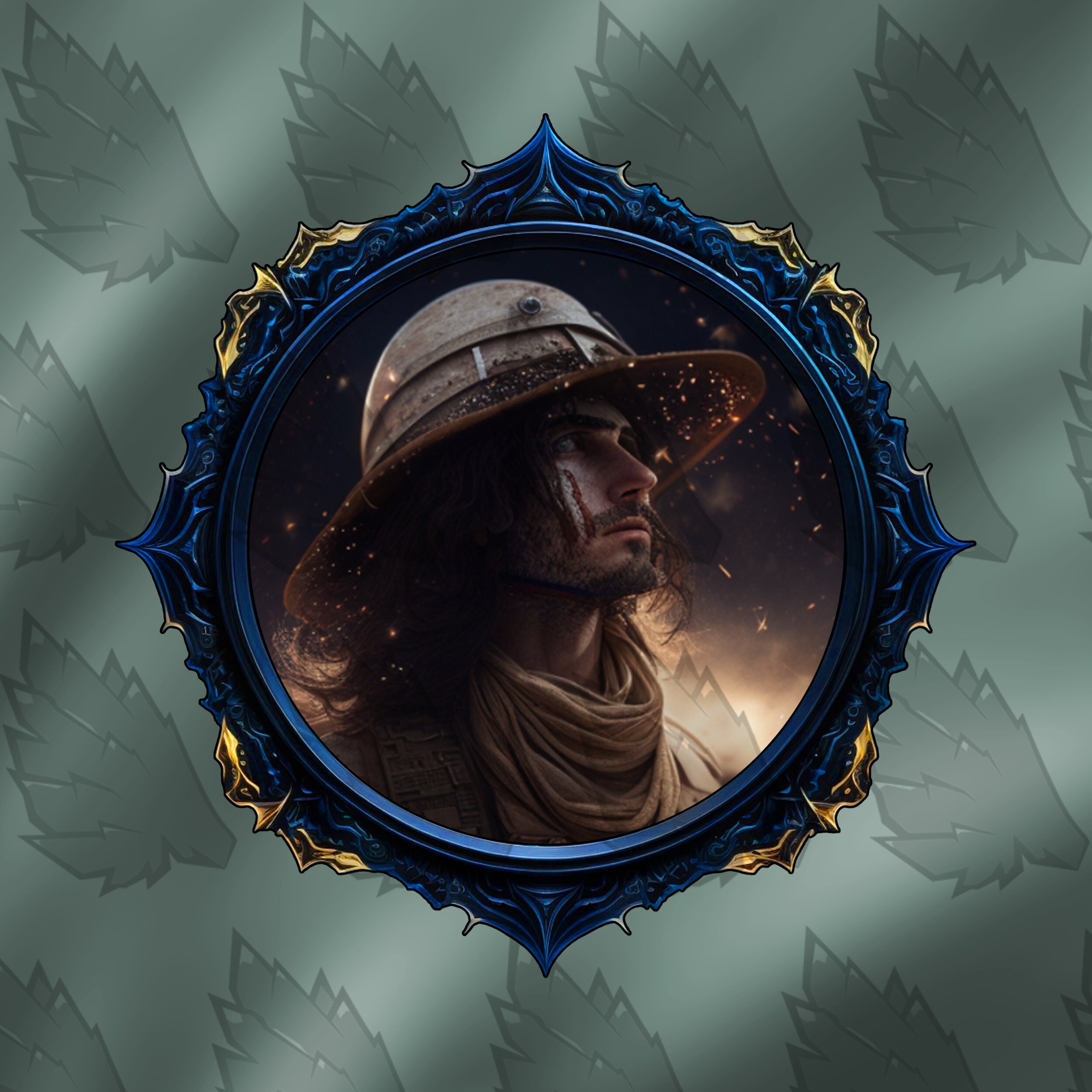 DND Profile Token Frame, 10 Colors. Prehistoric, Fossil, for Roll20 ...