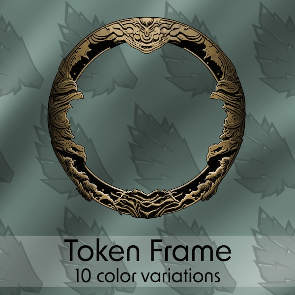 Virtual Token Frame - Etsy