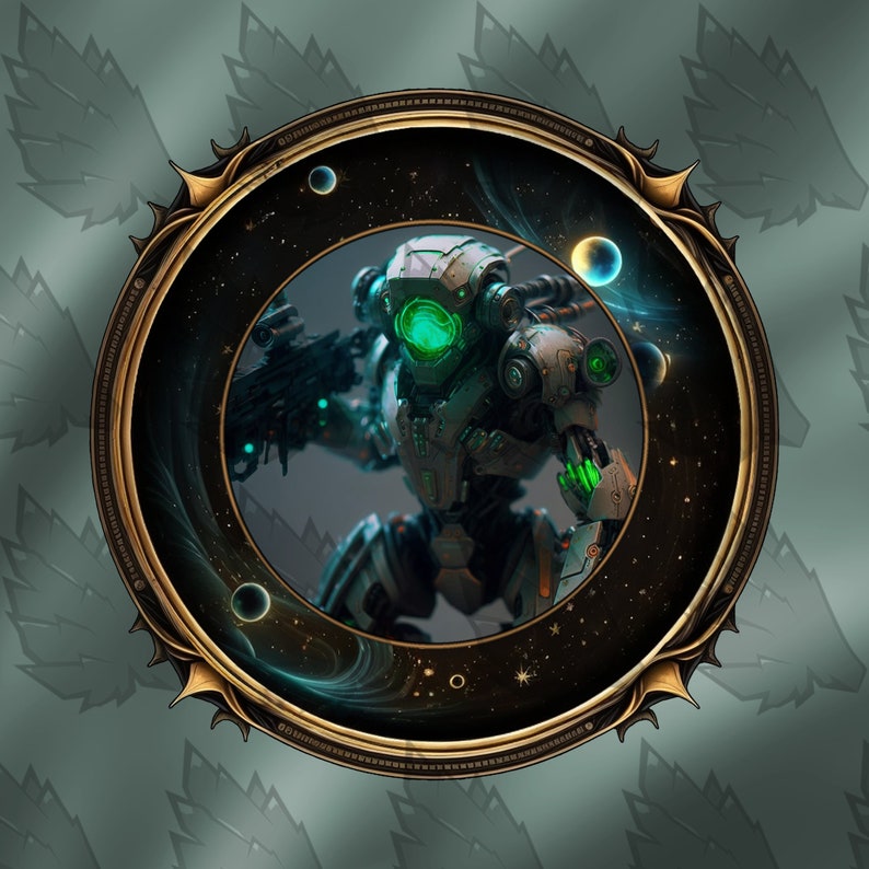 Space Themed - DND / Pathfinder / Token Frame / Token Border / Foundry ... Space Themed - DND / Pathfinder / Token Frame / Token Border / Foundry ...