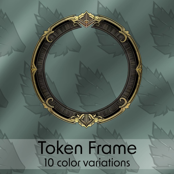 Virtual Token Frame - Etsy