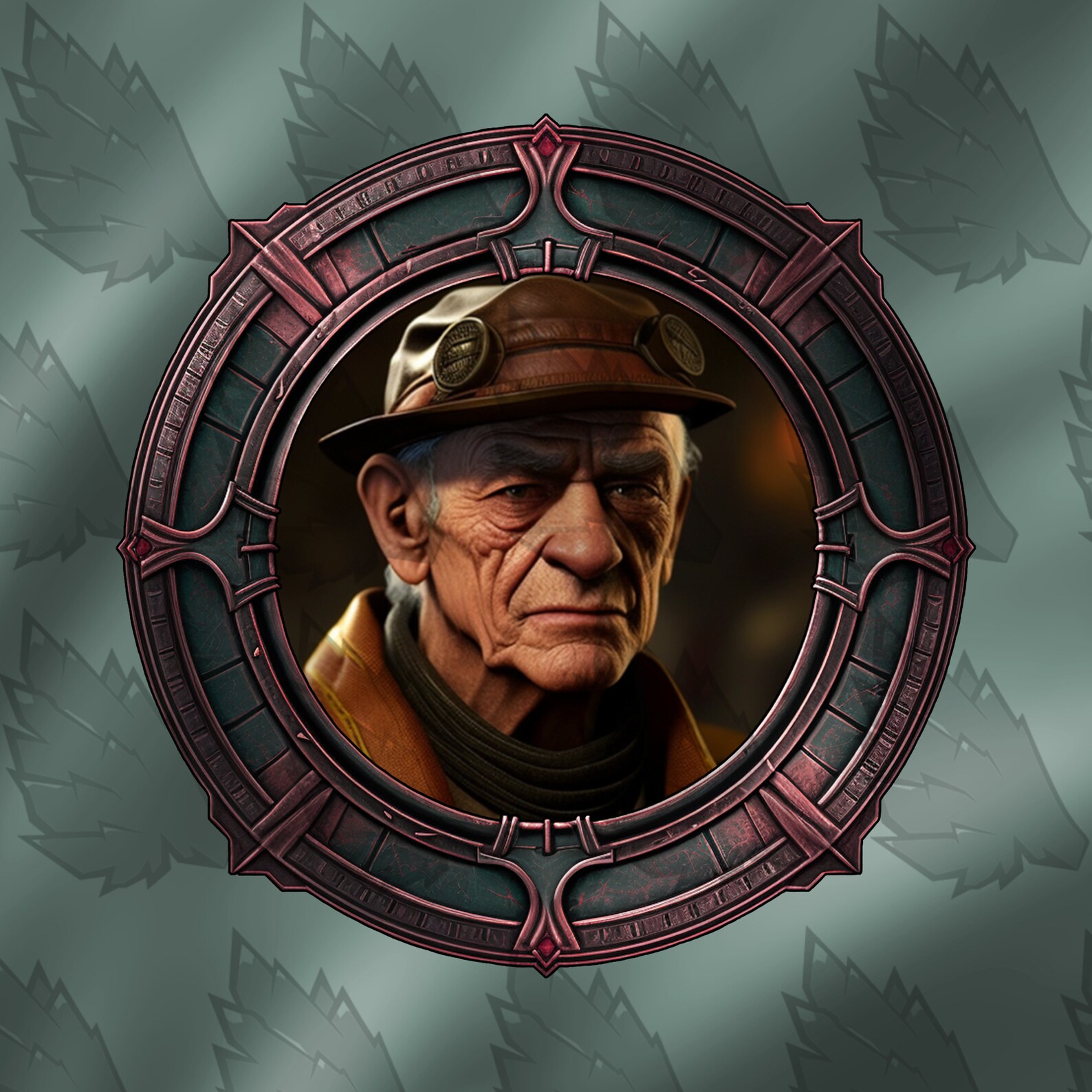 DND Profile Token Frame, 10 Colors. Military, Metallic for Roll20 ...