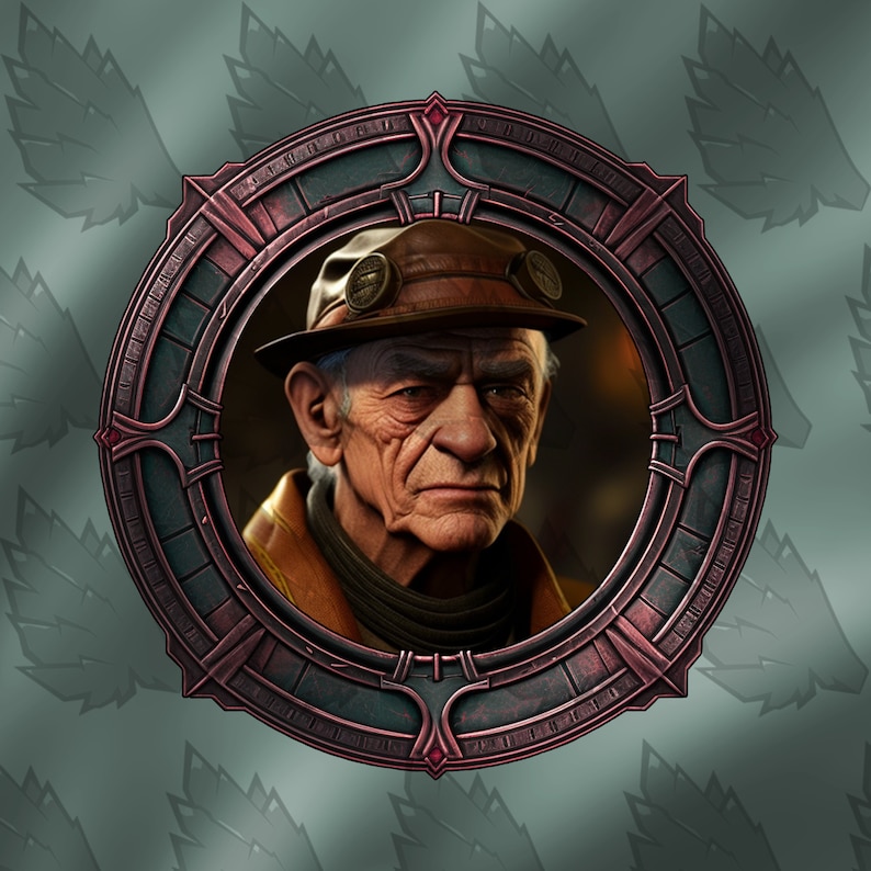 DND Profile Token Frame, 10 Colors. Military, Metallic for Roll20 ...