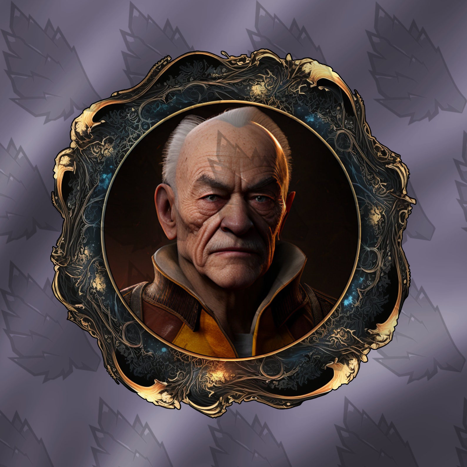 DND Profile Token Frame, 10 Colors. Space, Flowing, Cloud for Roll20 ...