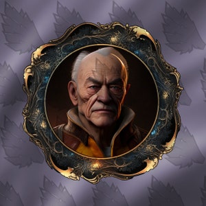 DND Profile Token Frame, 10 Colors. Space, Flowing, Cloud for Roll20 ...