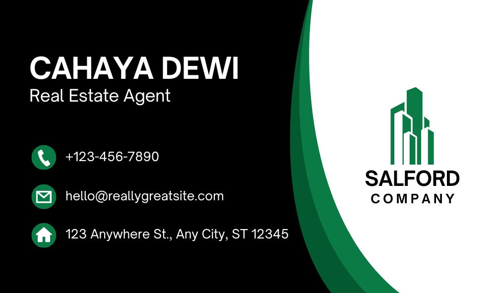 Printable Business Card | Editable Business Card | DIY Calling Card ...