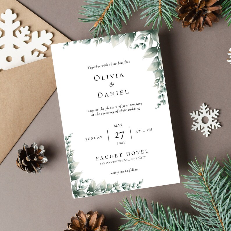 Editable Wedding Invitation Cards, Editable Wedding Card Bundle ...