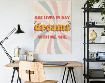 Buy WALL ART Treat People With Kindness Harry Styles Lyric Online in ...