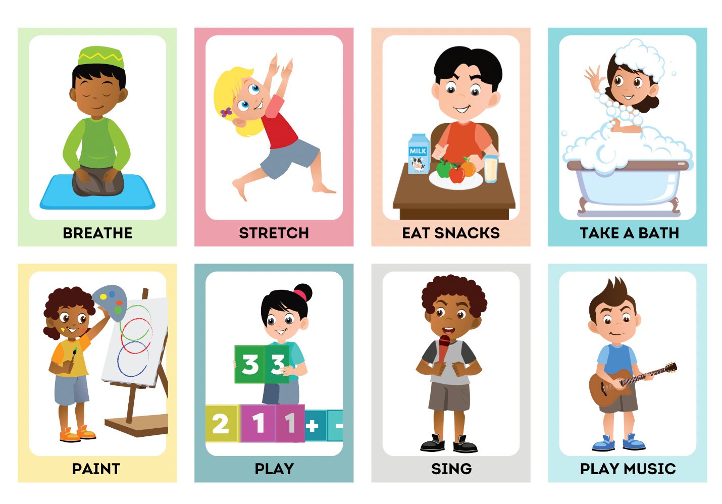 Visual Calming Strategies for Kids: Techniques to Soothe and Relax - Etsy