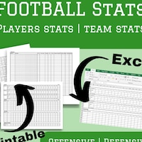 Football Depth Chart Template - Etsy