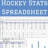 Hockey Team Bundle Printables and Excel Spreadsheets - Etsy Canada