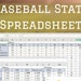 Football Stats Spreadsheet and Printable Stats Sheets - Etsy