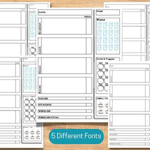 Daily Points Tracker - Printable and Easy to Use. - Etsy