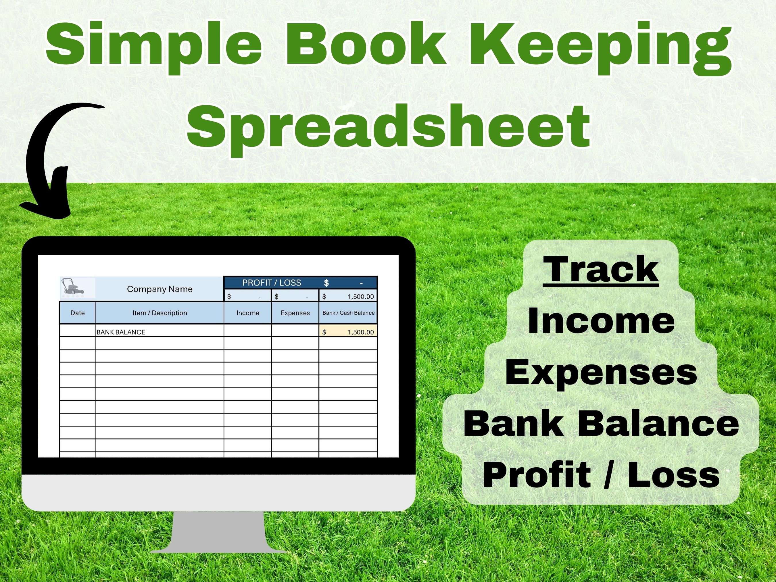 Landscaping Business Starter Pack | Customizable Excel Spreadsheets and ...