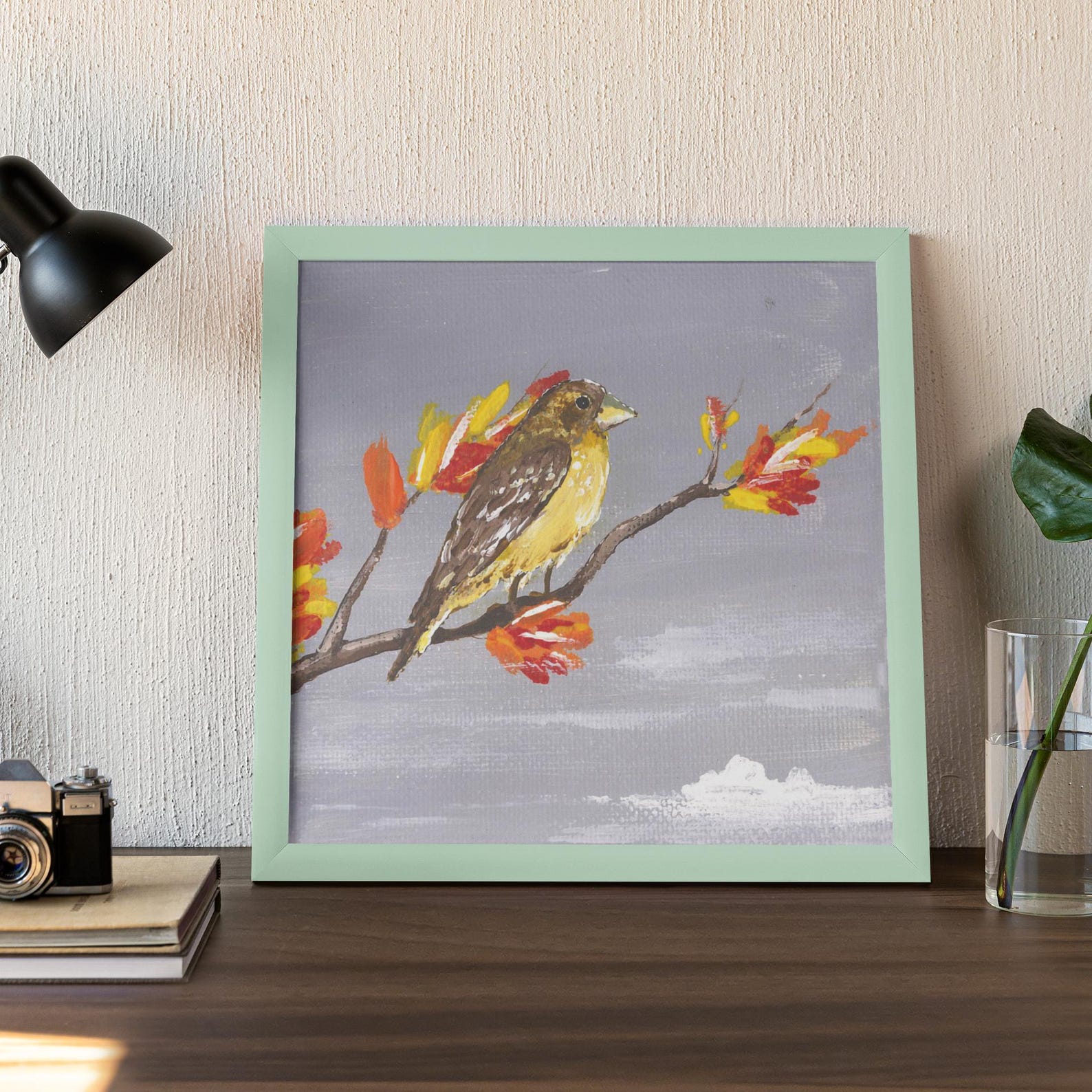 Northern Arizona Bird Tetraptych Quadriptych, Digital Printable Wall ...