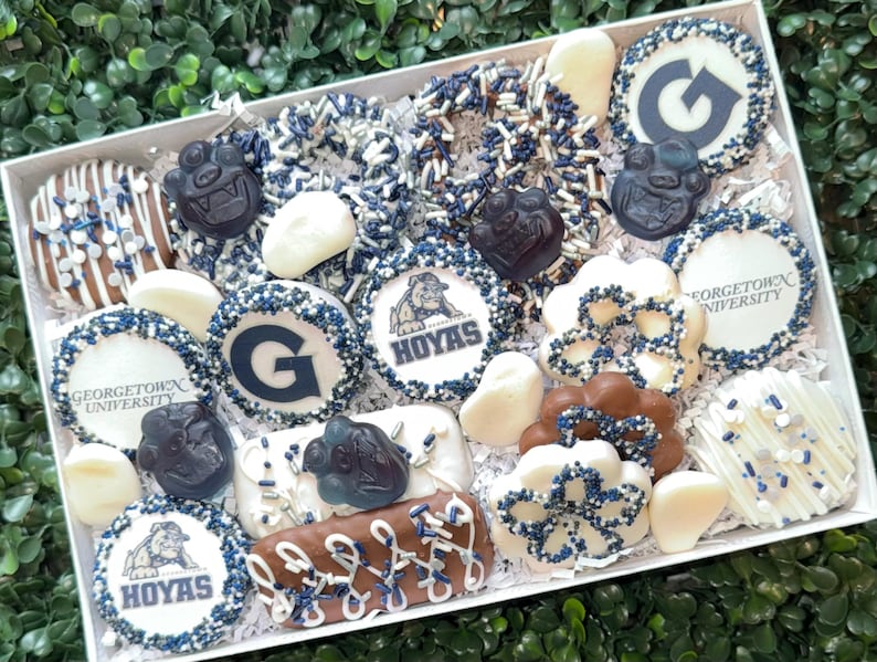 College Logo Chocolate Gift Box – Customized School Colors - Etsy