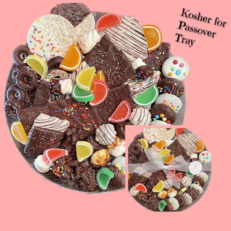 Kosher for Passover Dessert Trays and Gift Boxes - Etsy