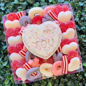 Custom Valentine’s Day Conversation Heart Gummy Board – Sweet ...