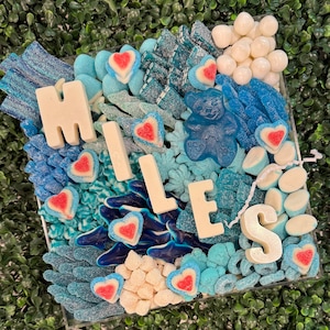 Custom Gummy Candy Board – Premium Acrylic Tray for Parties & Gifts - Etsy