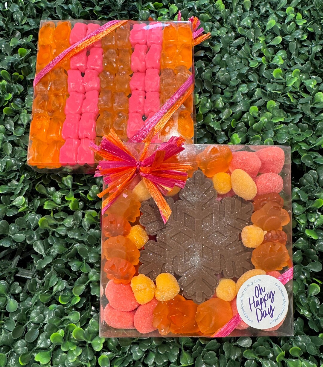 Holiday Gummy Gift Box With Winter Wonderland Theme - Etsy