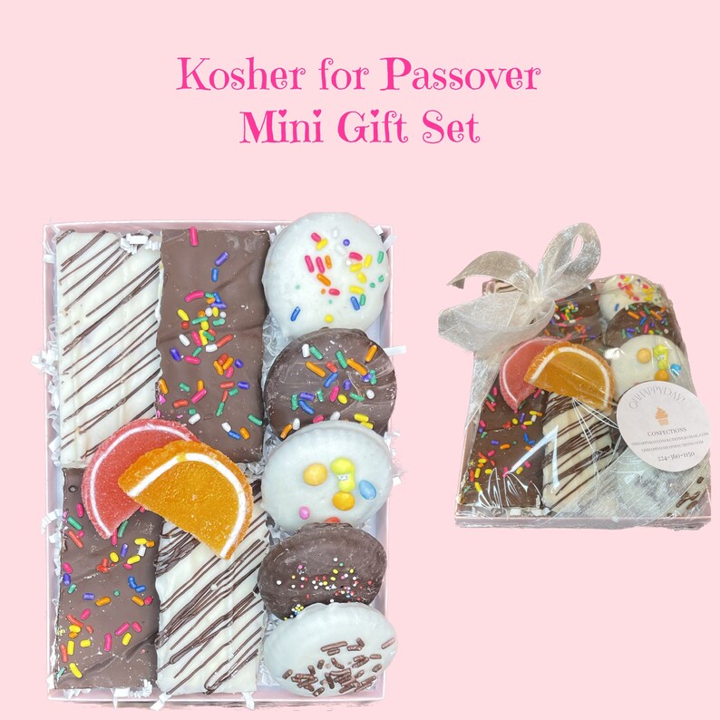 Kosher for Passover Dessert Trays and Gift Boxes - Etsy