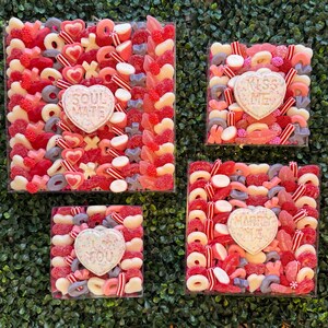 Custom Valentine’s Day Conversation Heart Gummy Board – Sweet ...