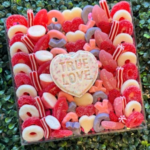 Custom Valentine’s Day Conversation Heart Gummy Board – Sweet ...