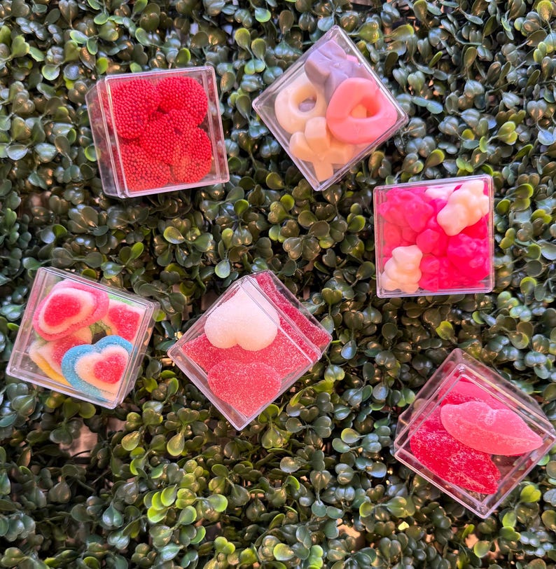 Valentine’s Day Gummy Cube Gift Set – Sweet & Festive Treats - Etsy