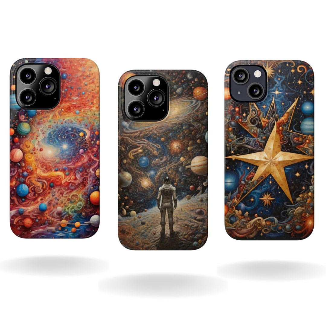 Space Phone Case, Planets,stars Phone Case,cover iPhone 15,14,13,12,11 ...