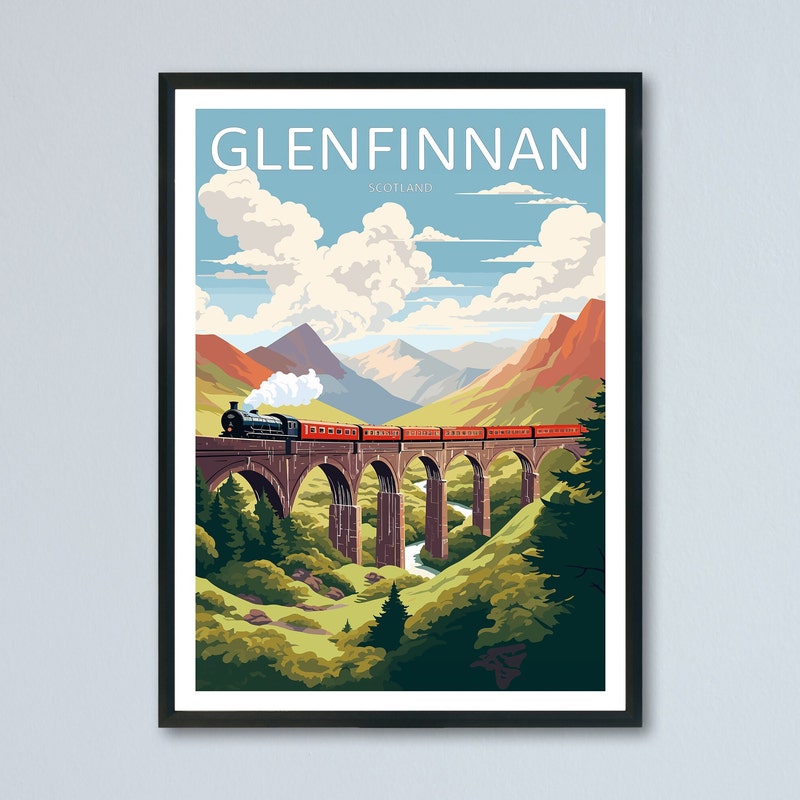 Scotland Poster - Etsy