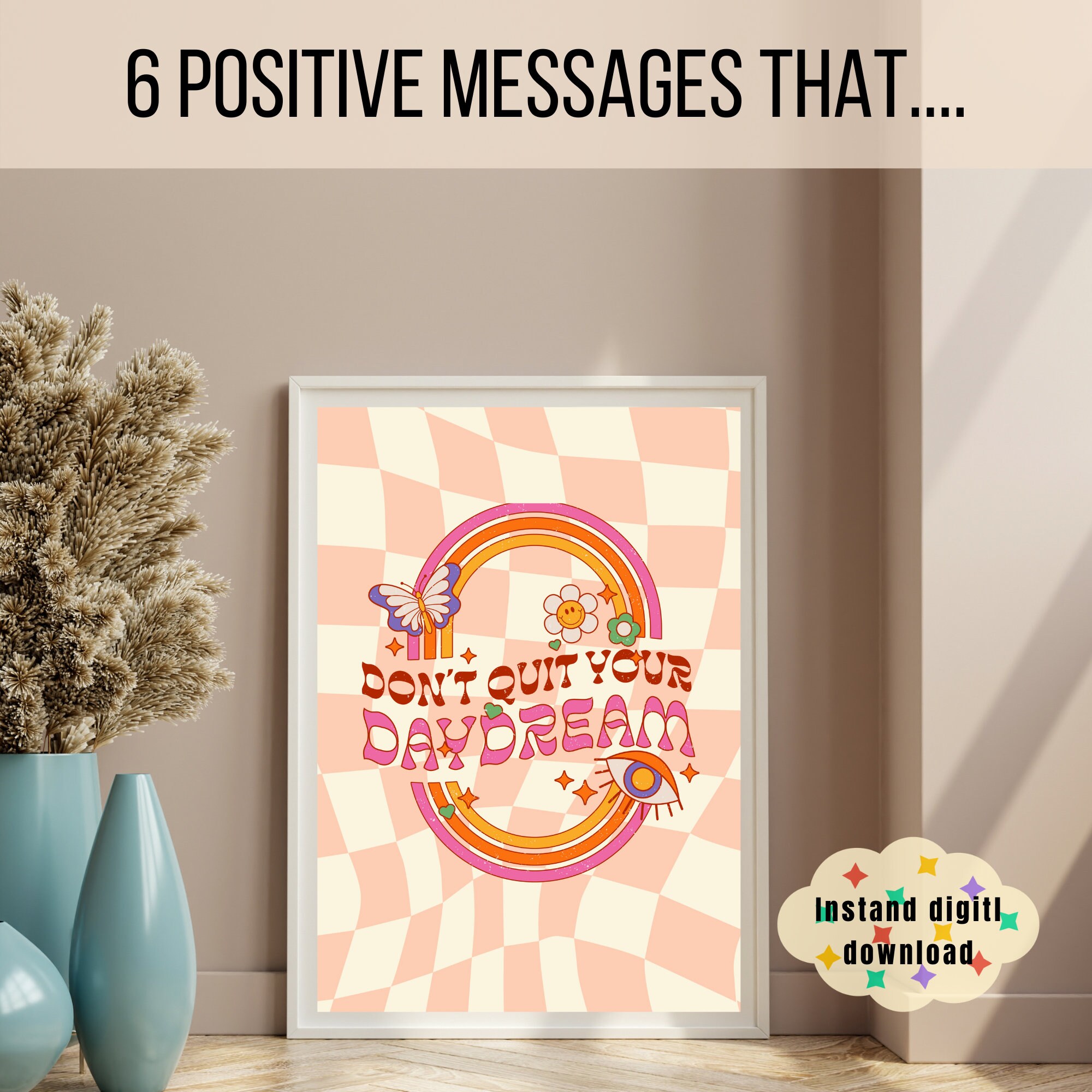 6 PRINTABLE GROOVY POSTERS - Toddler Posters - Calm Down Corner Cool ...