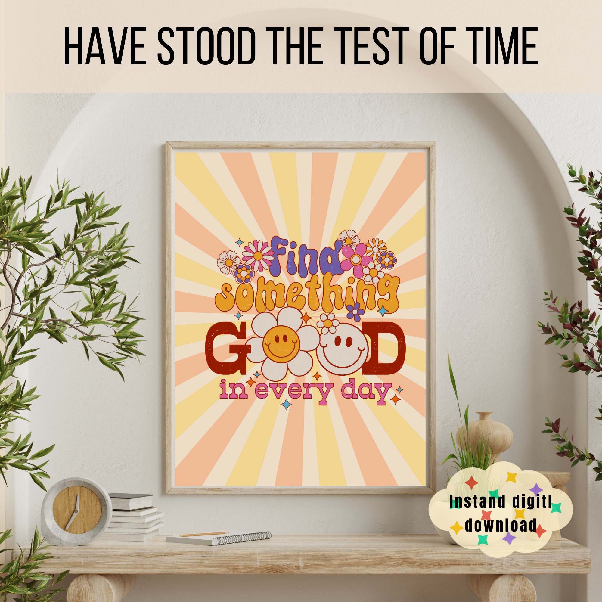 6 PRINTABLE GROOVY POSTERS - Toddler Posters - Calm Down Corner Cool ...