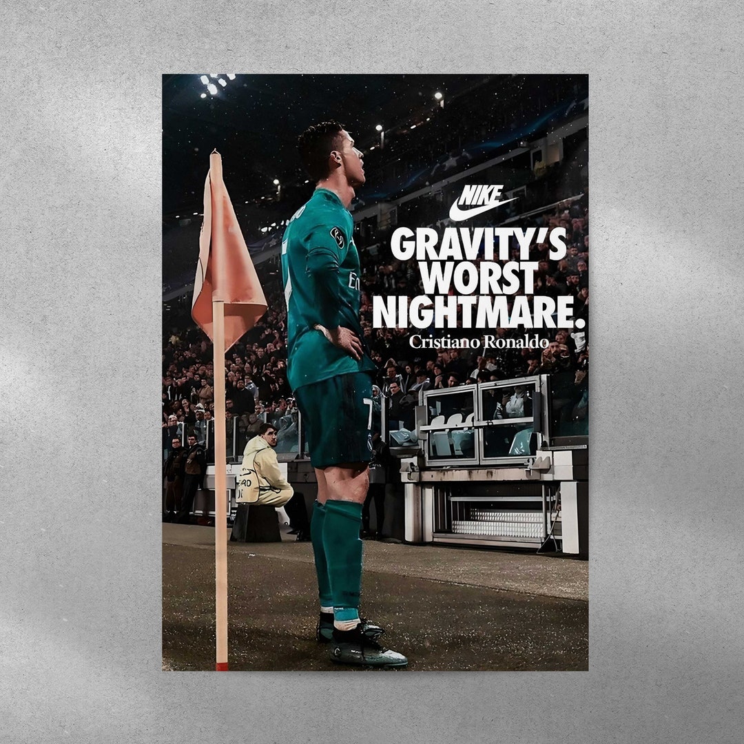 Cristiano Ronaldo: Gravity's Worst Nightmare - Etsy