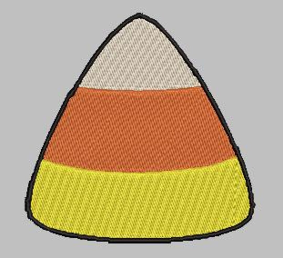 Candy Corn Embroidery Pattern - Etsy