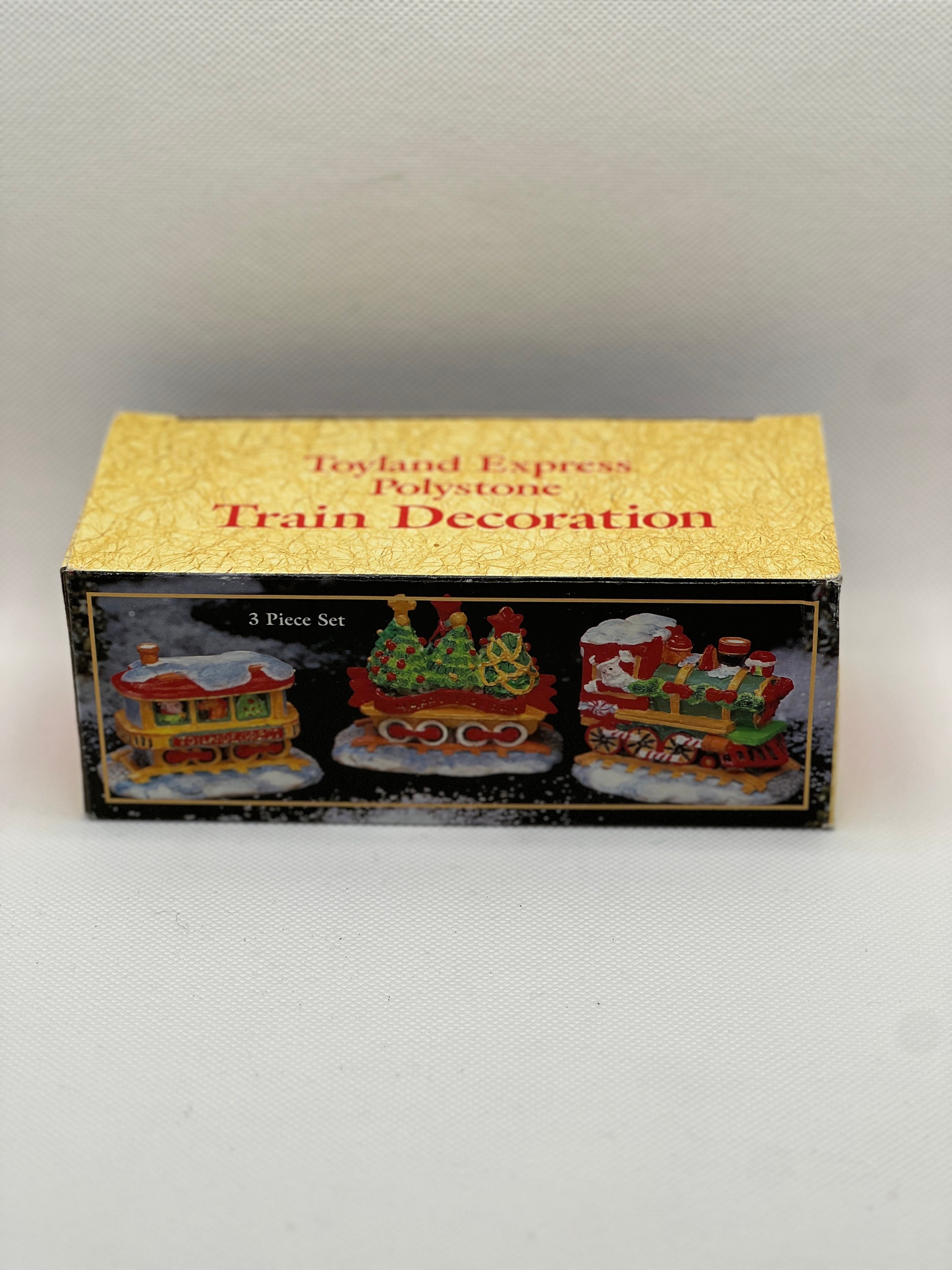 Vintage Toyland Express Polystone Train Decoration - Etsy