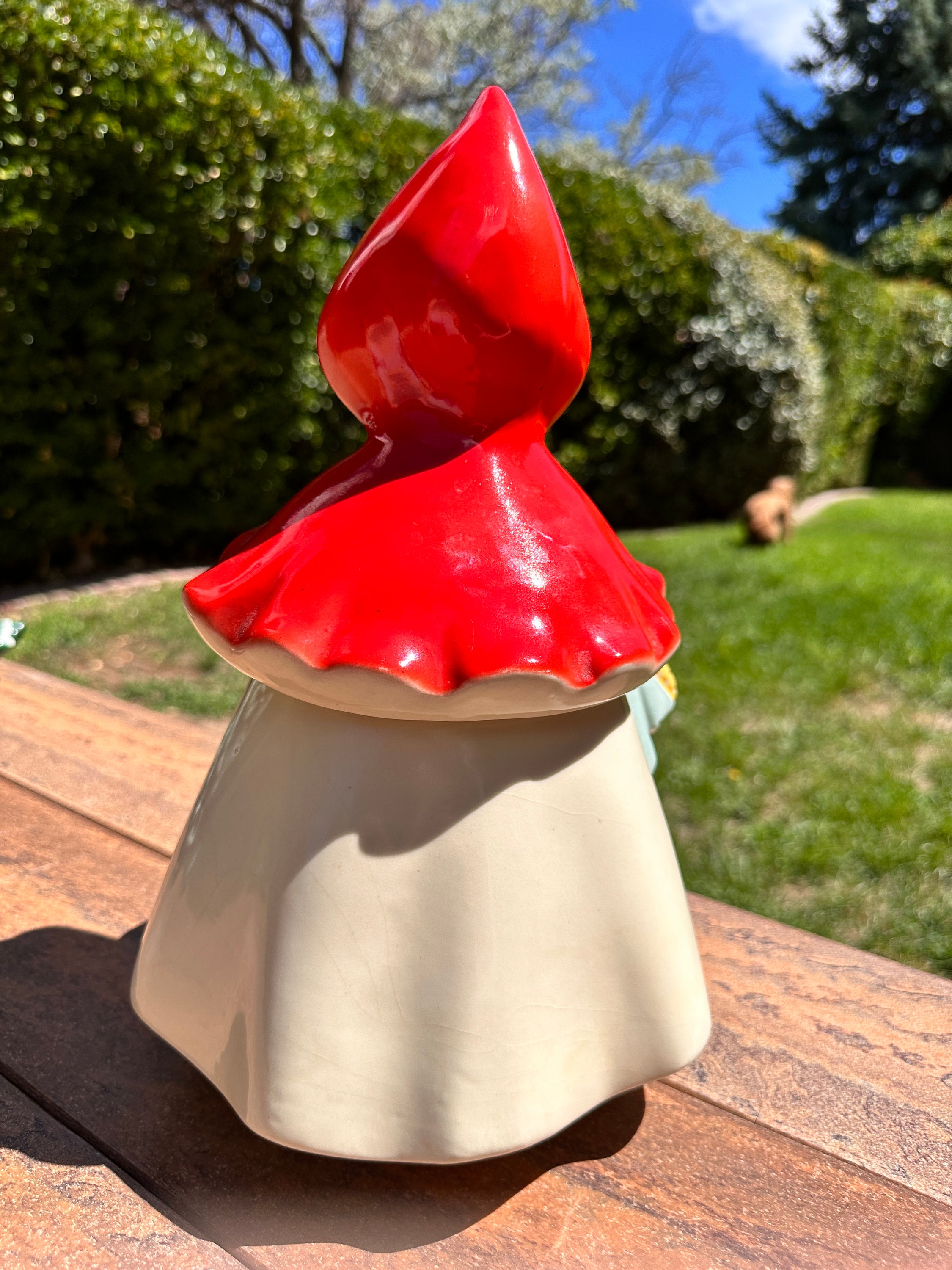 Vintage Little Red Riding Hood Cookie Jar Hull Ware - Etsy