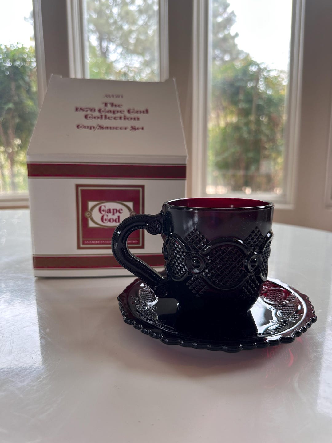 Vintage Avon Cape Cod Collection Cup/saucer Set NIB - Etsy