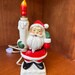 Vintage Light-up Waving Santa - Etsy