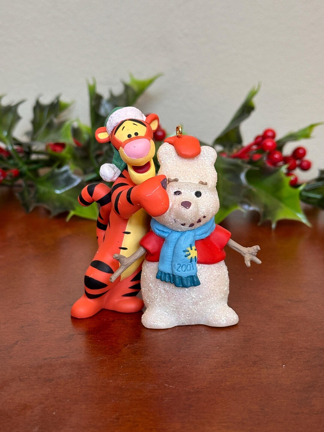 2001 Tigger and Winnie the Pooh Hallmark Christmas Ornament - Etsy