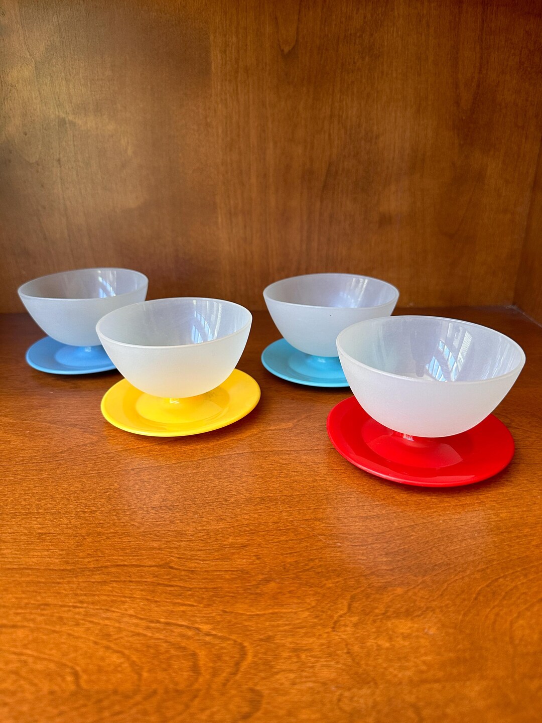 Vintage Tupperware Dessert Cups Set of 4 - Etsy