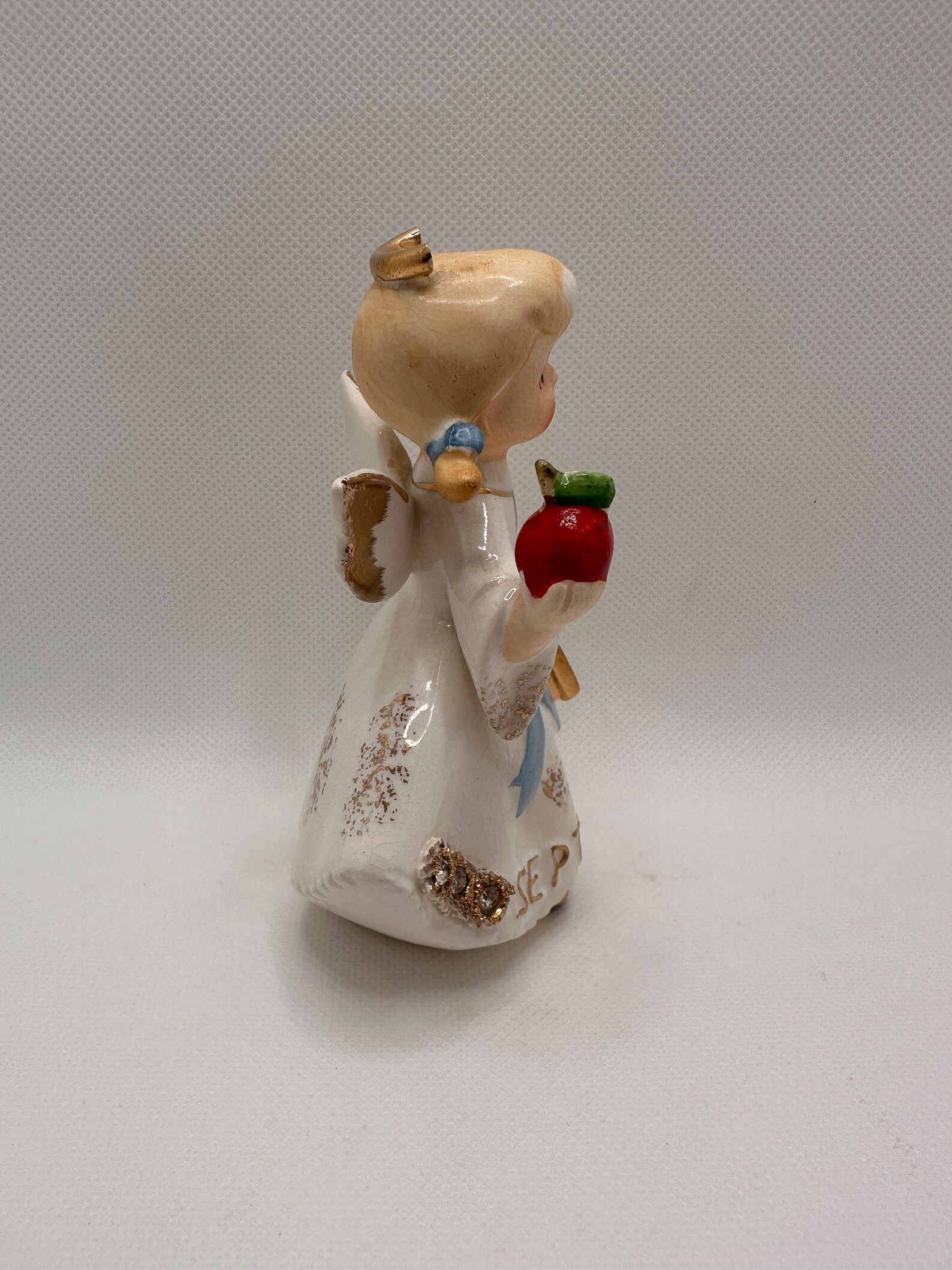 Vintage Lefton September Angel Figurine MCM - Etsy