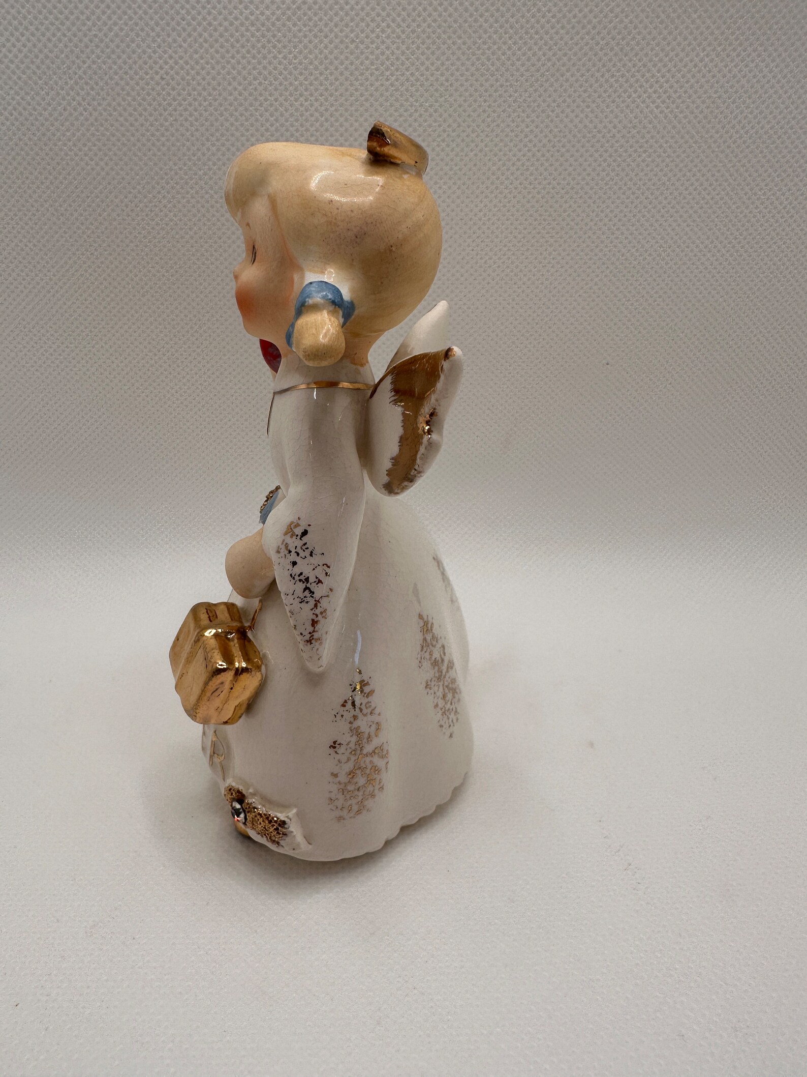 Vintage Lefton September Angel Figurine MCM - Etsy