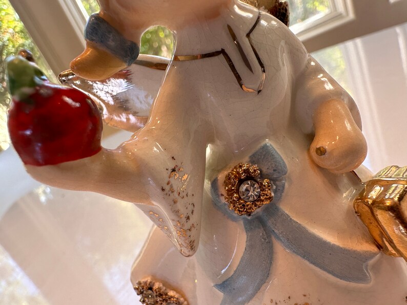 Vintage Lefton September Angel Figurine MCM - Etsy