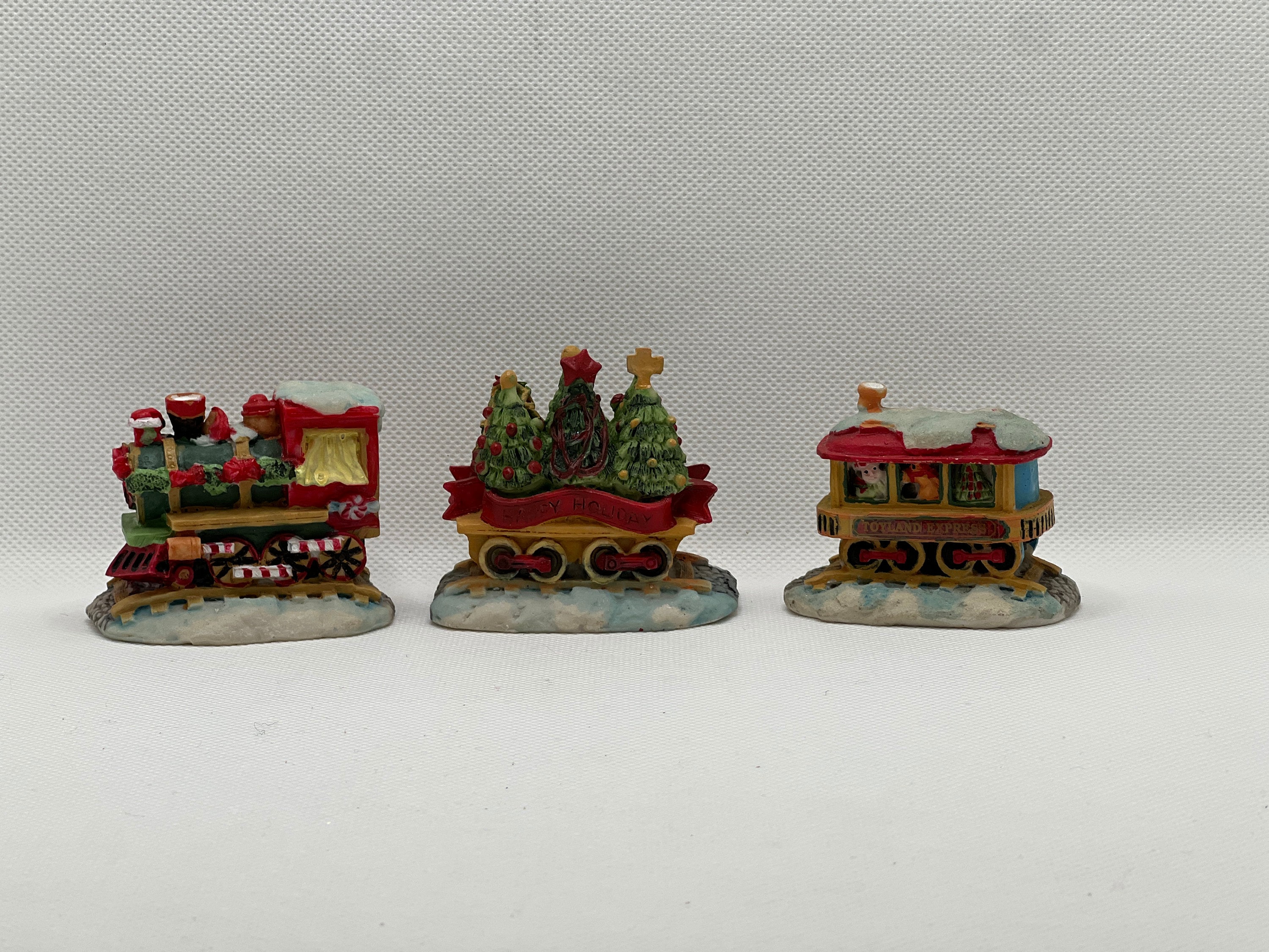 Vintage Toyland Express Polystone Train Decoration - Etsy