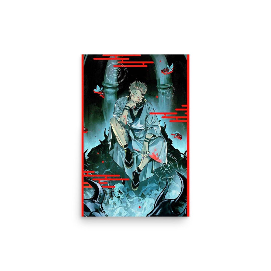 Jujutsu Kaisen Sukuna Poster - Etsy UK