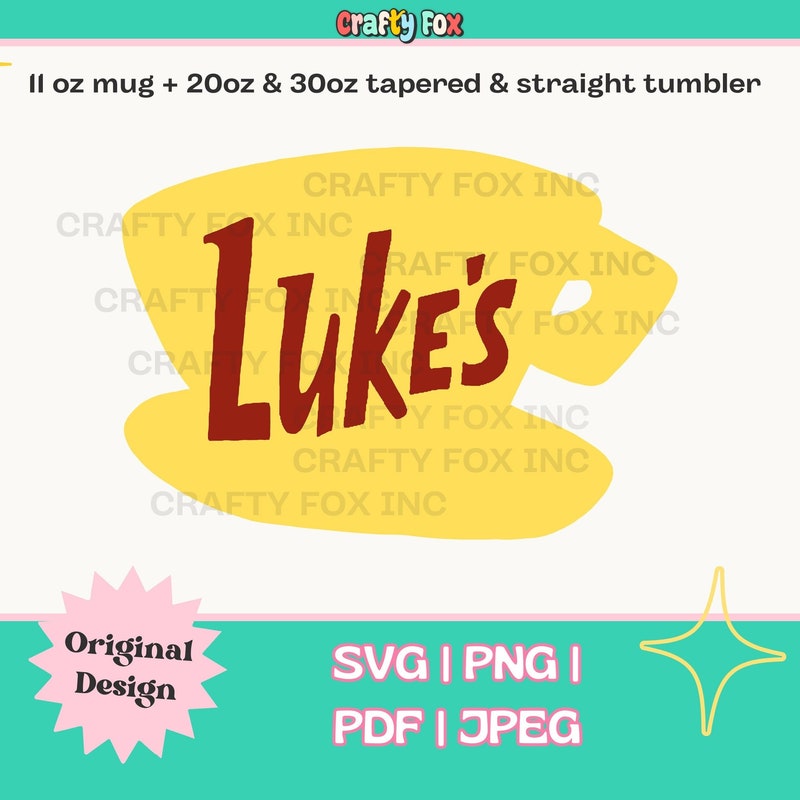 Luke Diner Svg - Etsy