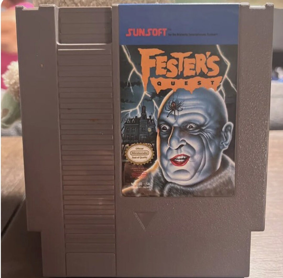 Festers Quest NES Authentic Tested Game Cartridge - Etsy
