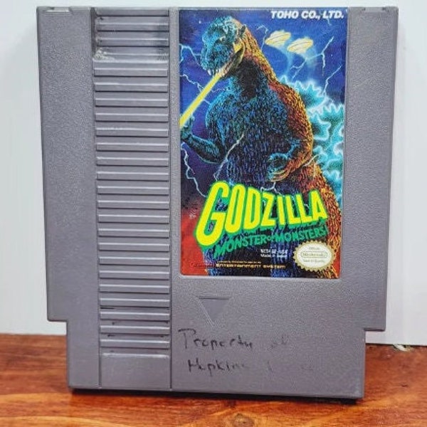 Godzilla Nintendo - Etsy